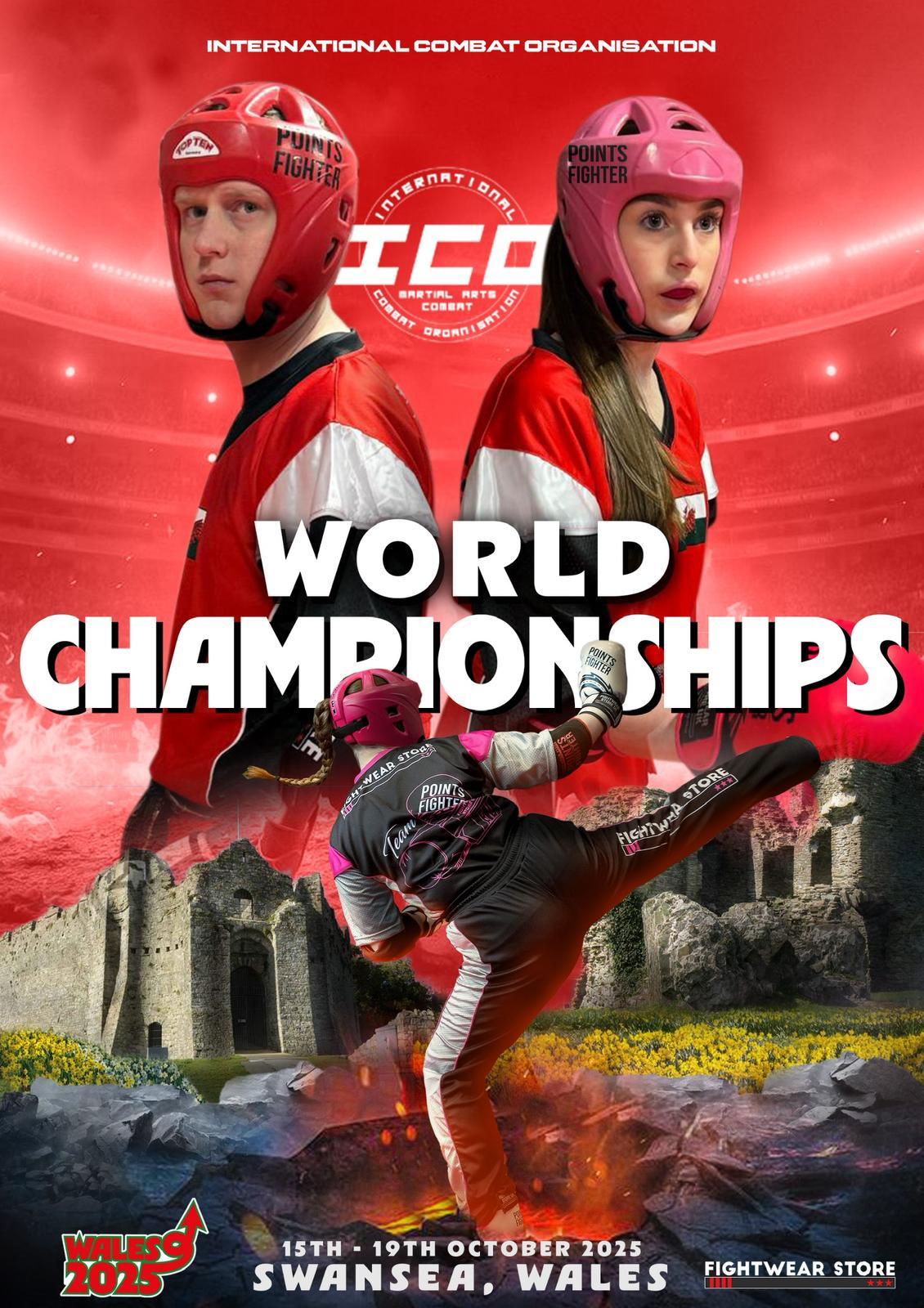 ICO World Championships Swansea 2025 - 15th - 19th October