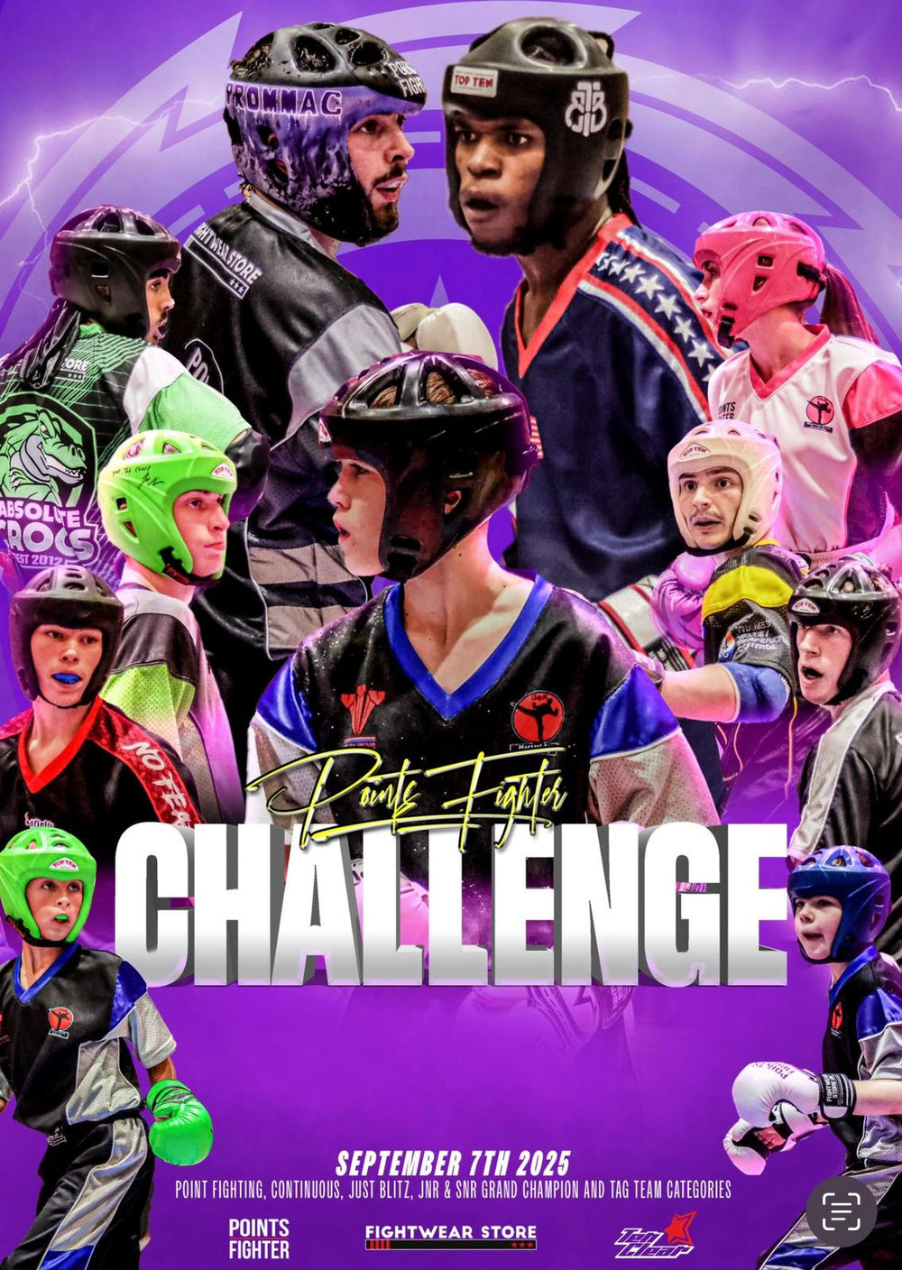 The Points Fighter Challenge 2025 - 7th September