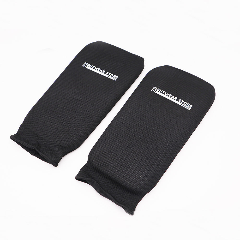 Fightwear Store Elasticated Shin Pads - For Martial Arts such as Karate ...
